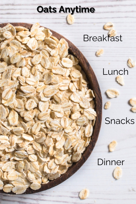 Copy of Oats Anytime Poster | PosterMyWall