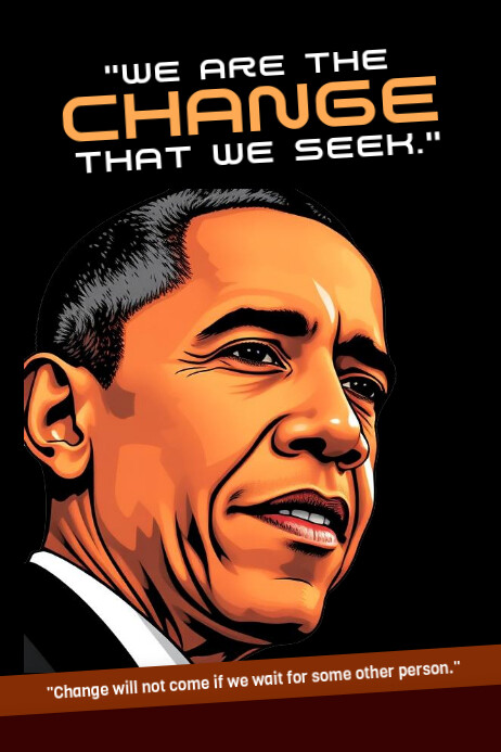 Copy of Obama | PosterMyWall