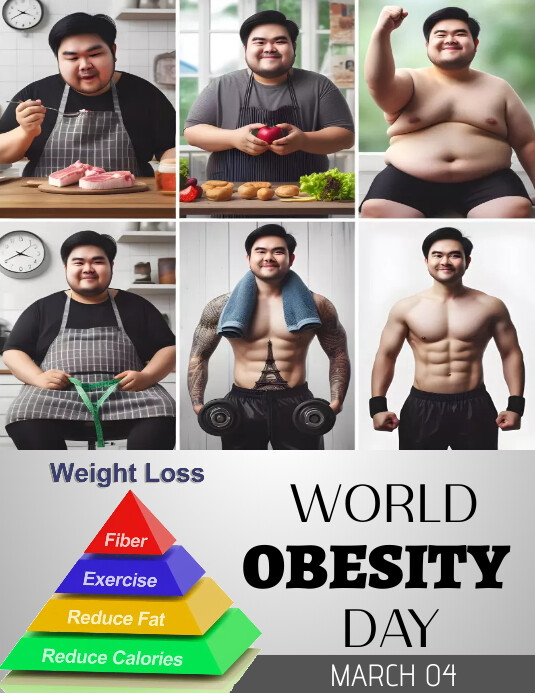 Copy of Obesity day template | PosterMyWall