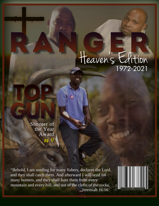 Obituary Cover Template | PosterMyWall
