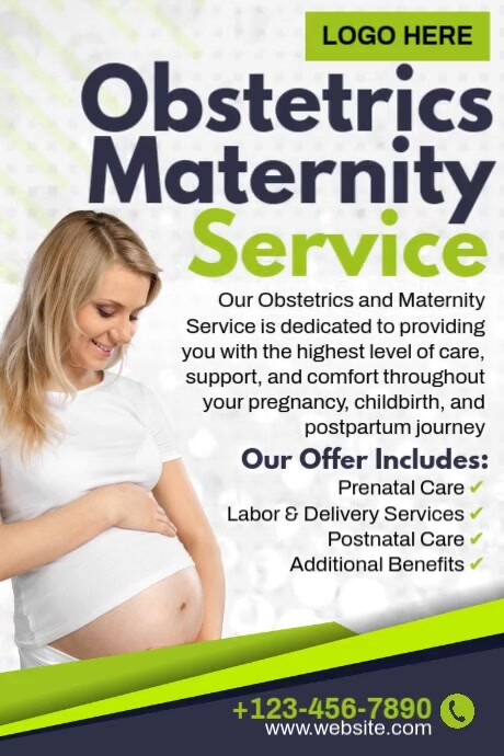 Copy of Obstetrics Maternity Service | PosterMyWall