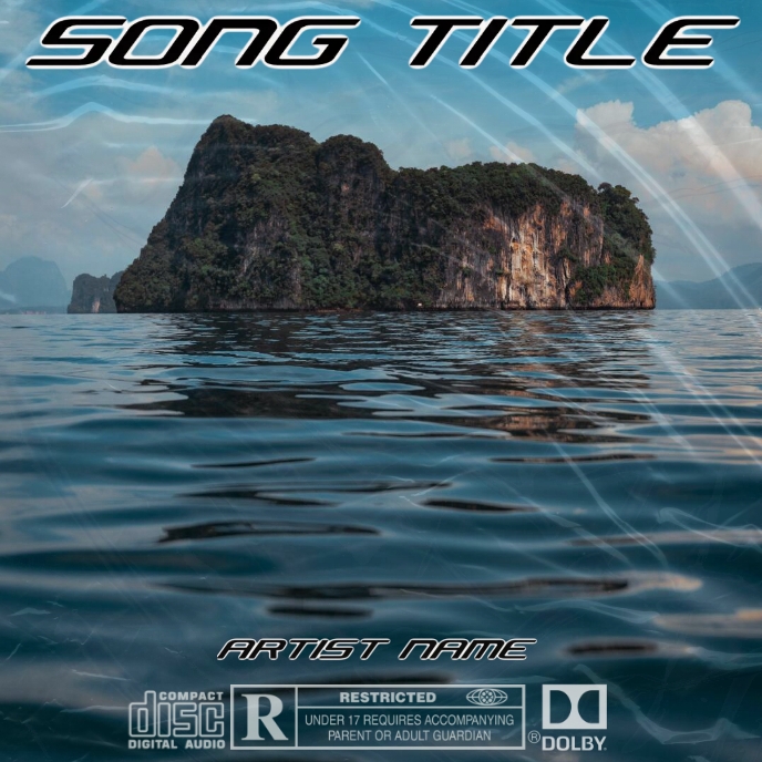 Ocean Album Cover (1) Template | PosterMyWall