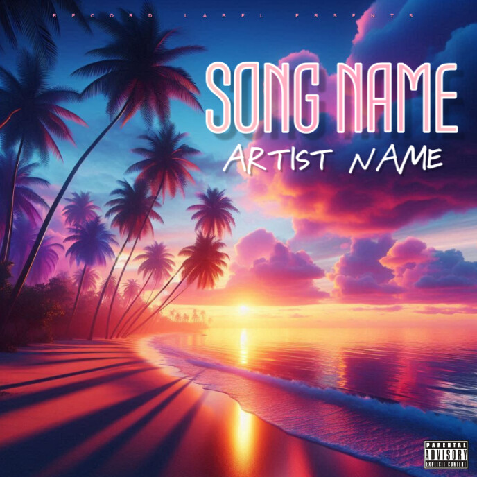 Ocean album cover Template | PosterMyWall