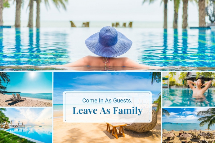 Ocean Resort Family Collage Template | PosterMyWall
