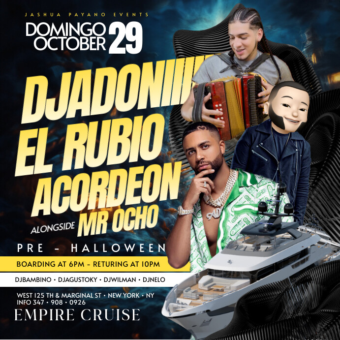 OCHO FLYER BOAT Template | PosterMyWall