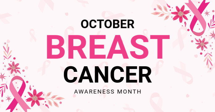 October Breast Cancer Awareness Month Template | PosterMyWall