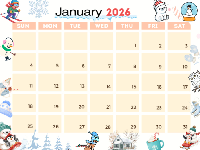 Copy of Printable October calendar template 2025 | PosterMyWall