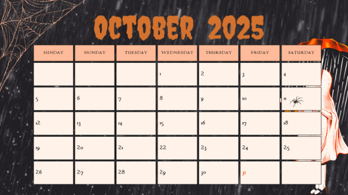 October Template | PosterMyWall