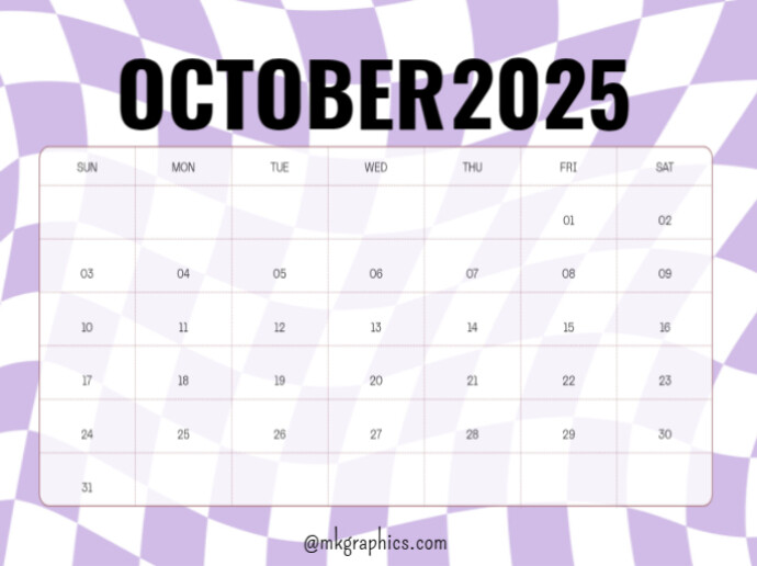 October Template | PosterMyWall