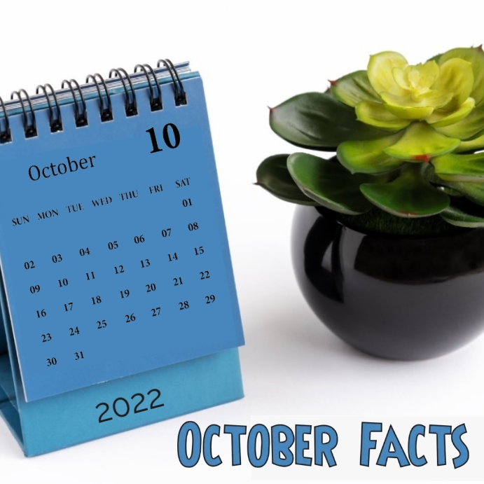 October Facts Template | PosterMyWall