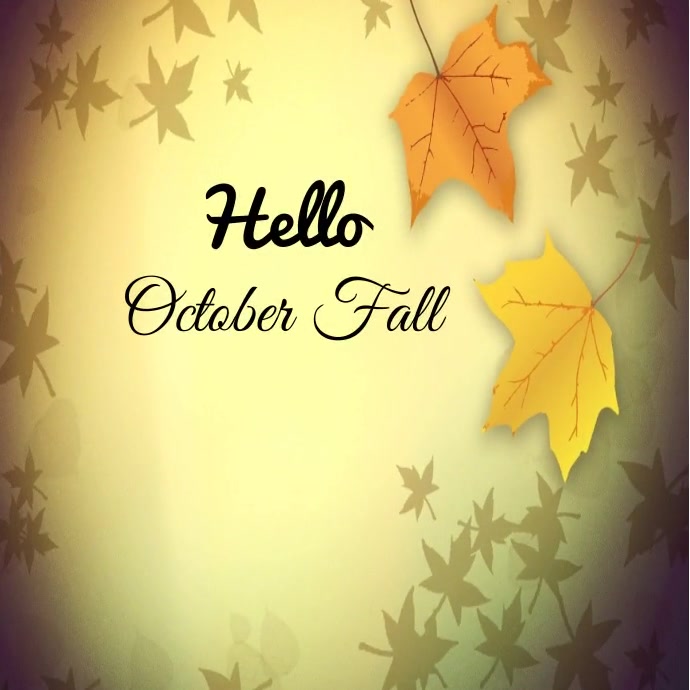 october fall instagram post Template | PosterMyWall