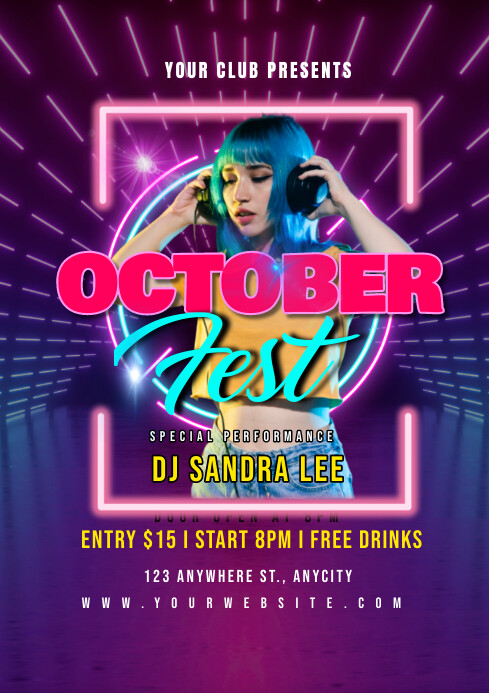 October Fest Template | PosterMyWall