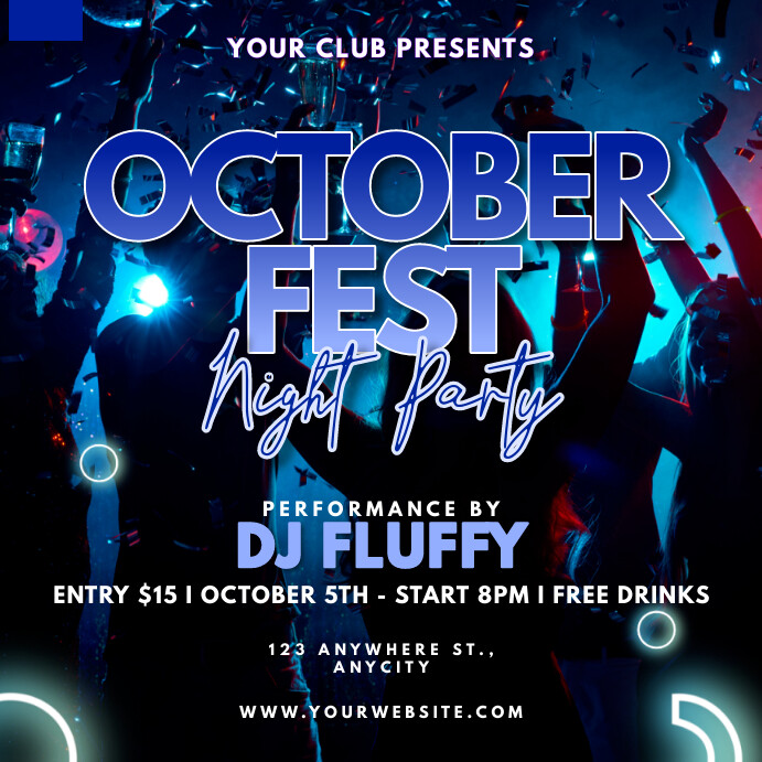 October Fest Template | PosterMyWall