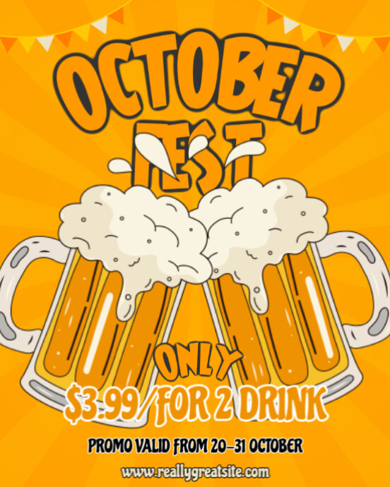 October Fest Template | PosterMyWall