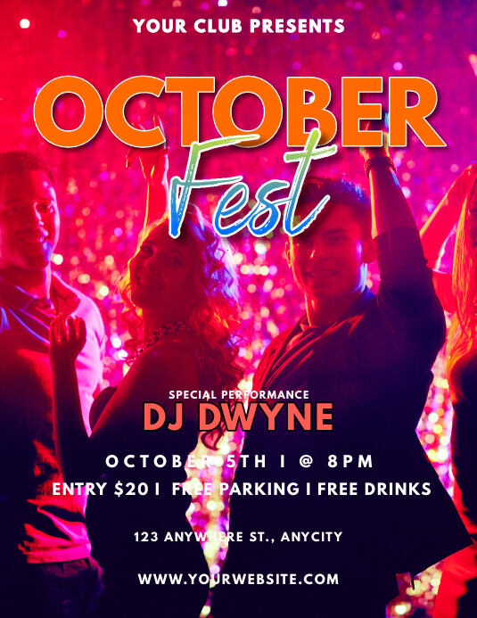 October Fest Template | PosterMyWall