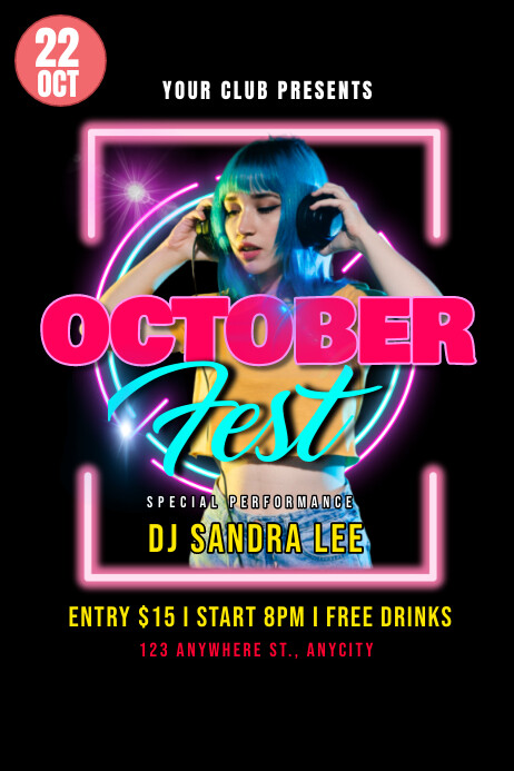 Plantilla de October Fest | PosterMyWall