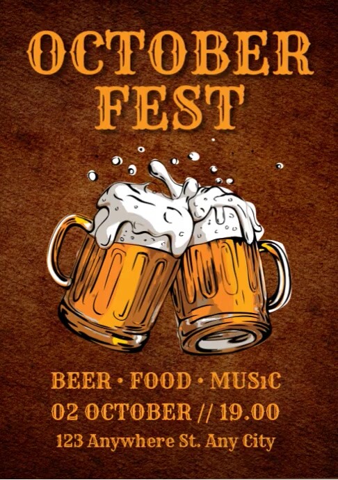 October Fest Night Template | PosterMyWall