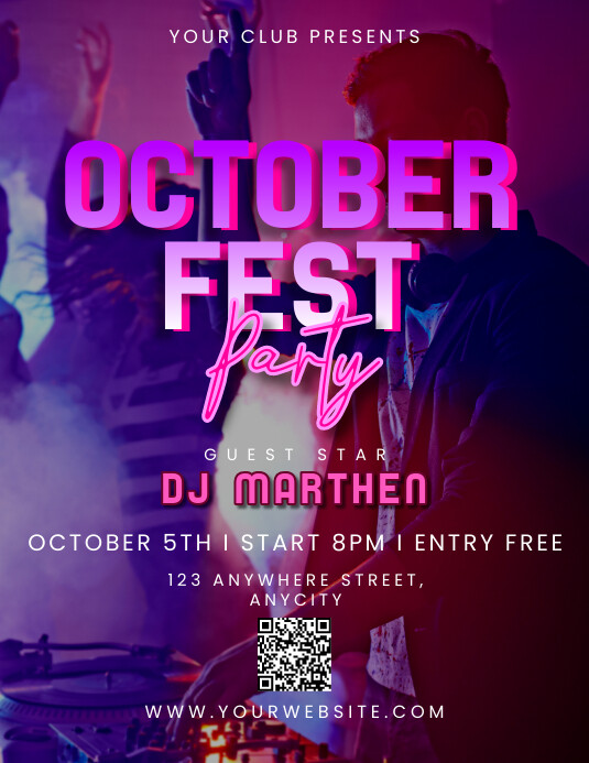 Copy of October Fest Party | PosterMyWall