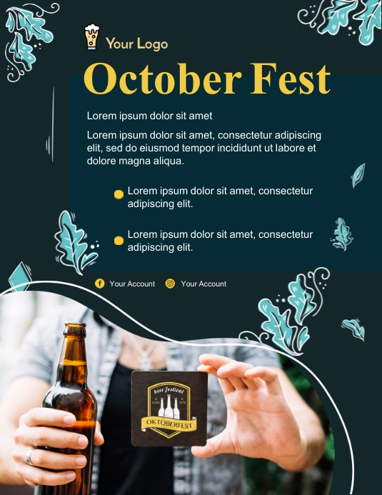 Plantilla de October Fest Template | PosterMyWall