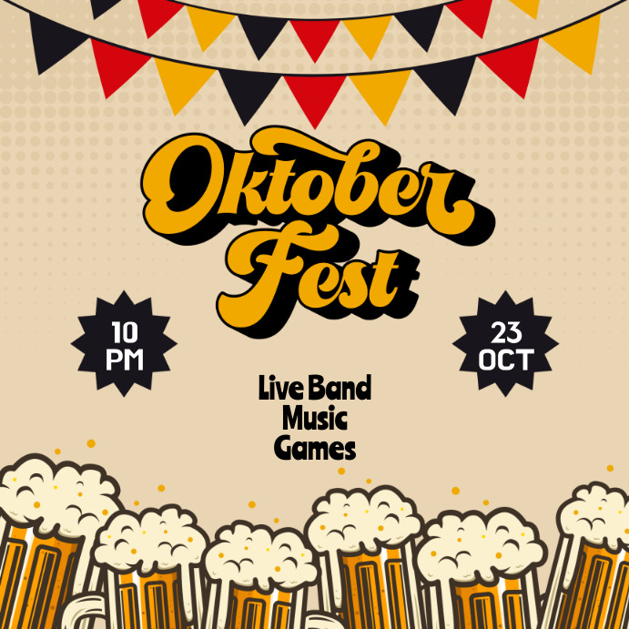 October Festival 2022 Template | PosterMyWall