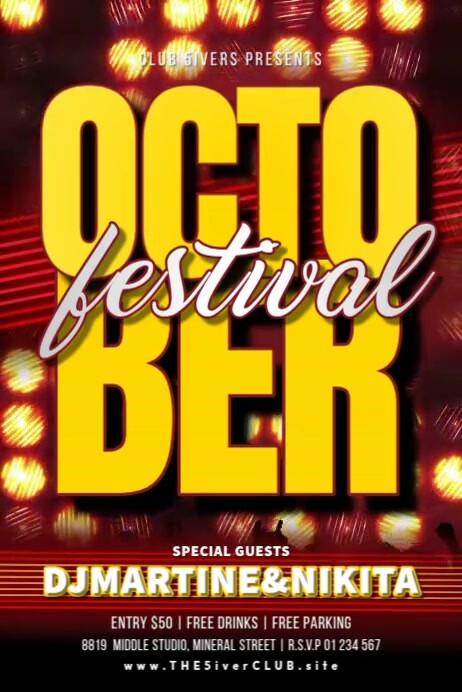 Copy of October Festival Celebration | PosterMyWall