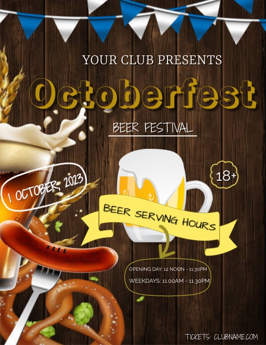 October Festival Template | PosterMyWall