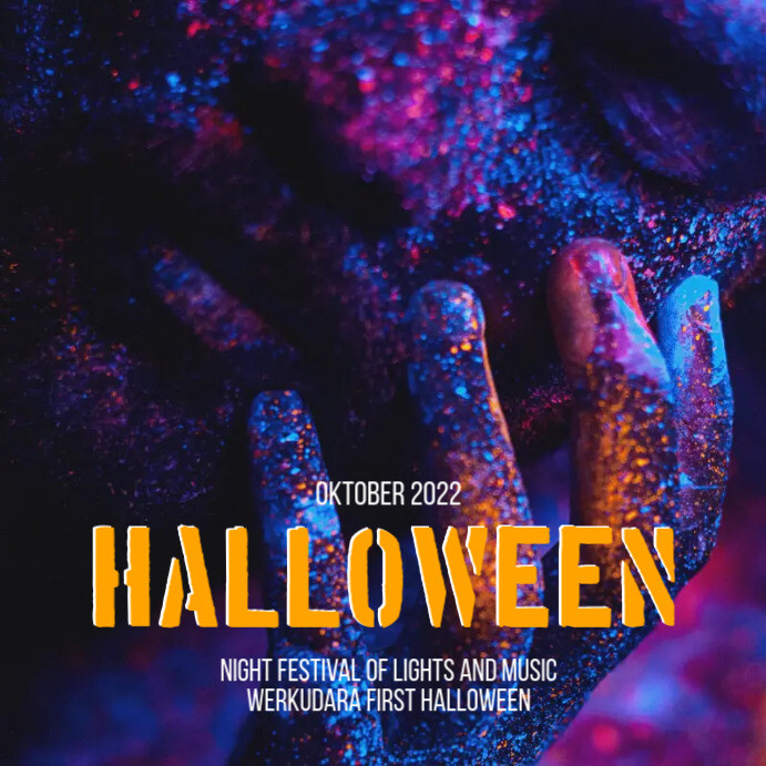 October Halloween Template | PosterMyWall