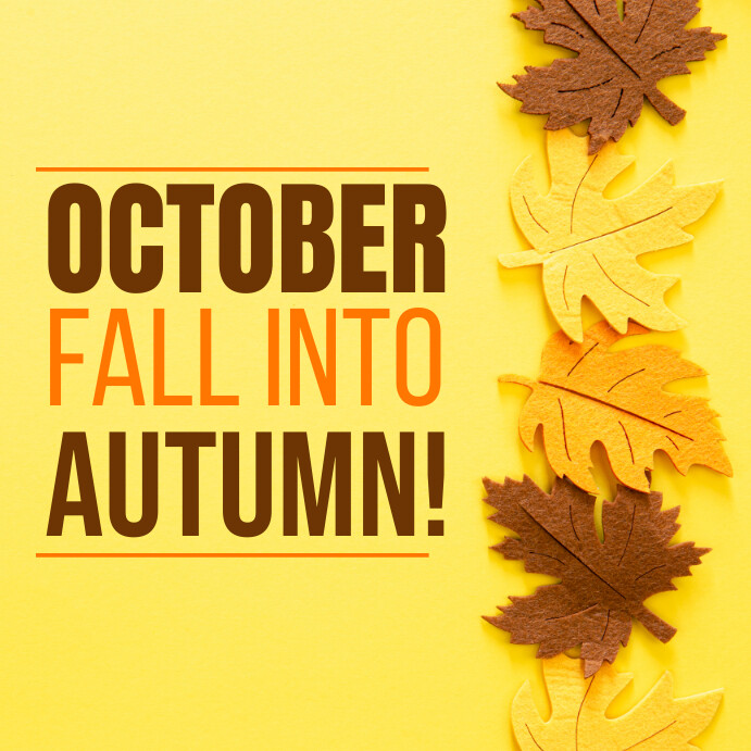 Plantilla de October IG Post | PosterMyWall