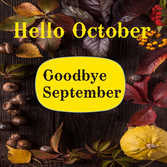 October Instagram post Template | PosterMyWall