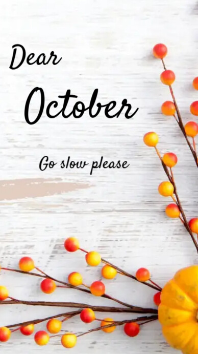 October Instagram story (3) Template | PosterMyWall