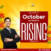 October month of divine help Template | PosterMyWall