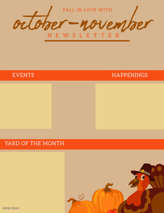Copy of October November Newsletters | PosterMyWall