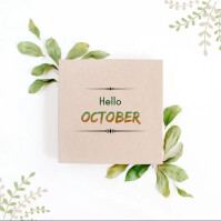 October Instagram post Template | PosterMyWall