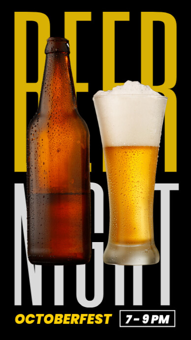 Octoberfest Beer Night Template | PosterMyWall