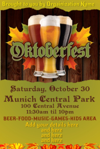 Octoberfest Celebration Template | PosterMyWall