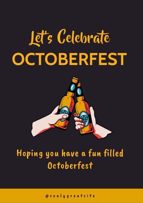 OCTOBERFEST Template | PosterMyWall