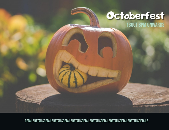 OCTOberfest Template | PosterMyWall