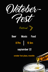 OCTOBERFEST POSTER TEMPLATE | PosterMyWall