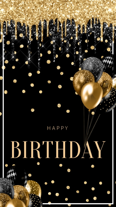 Copy of of flyer template happy birthday (2) | PosterMyWall