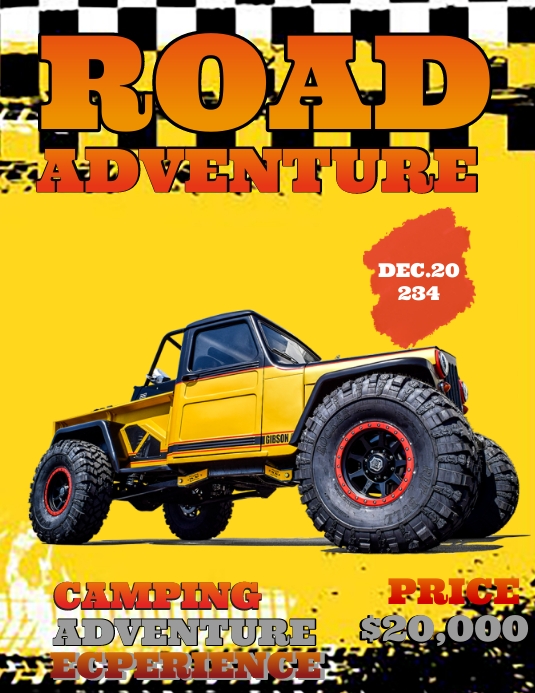 Off Road Ads Template | PosterMyWall