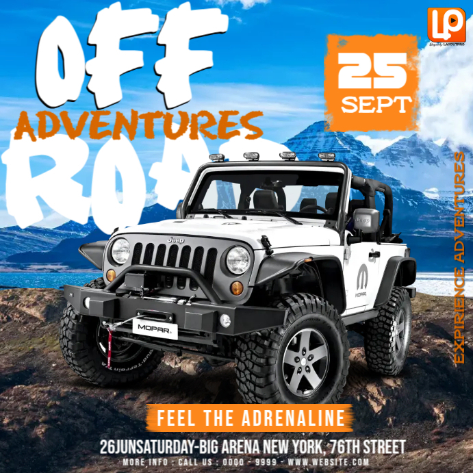 Copy of Off Road Adventure Flyer | PosterMyWall