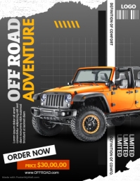 Off Road Car Template | PosterMyWall