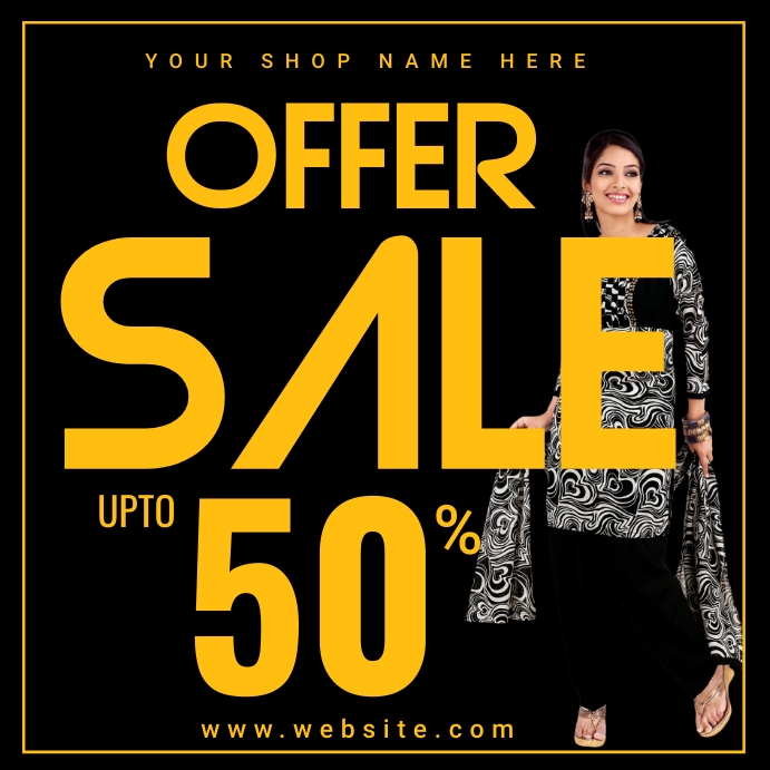 Copy of Offer sale template | PosterMyWall