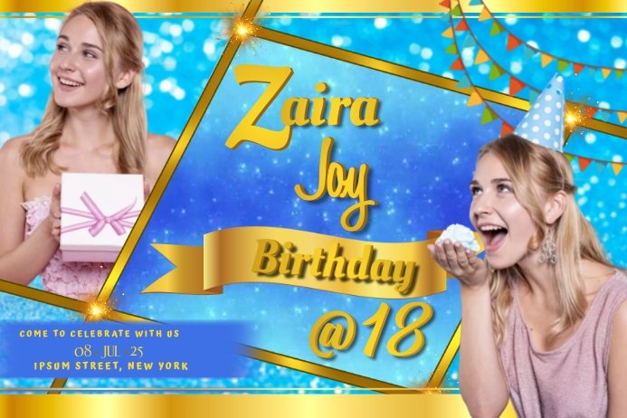 Office Birthday Banner Template | PosterMyWall