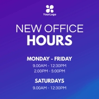 working hours flyer Template | PosterMyWall