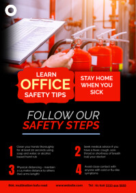 Office Safety Work from Home Guidelines Template | PosterMyWall