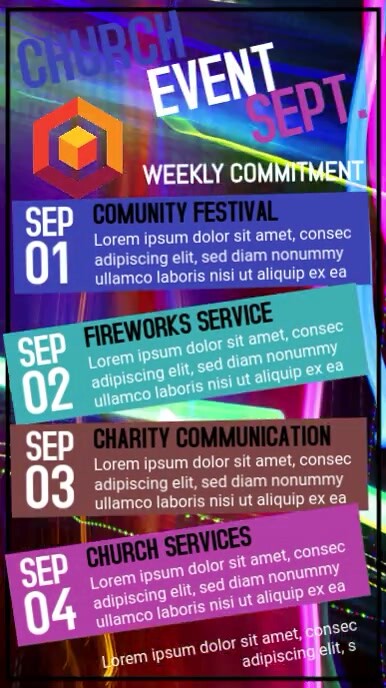 Copy of Office Schedule Flyer (4) | PosterMyWall