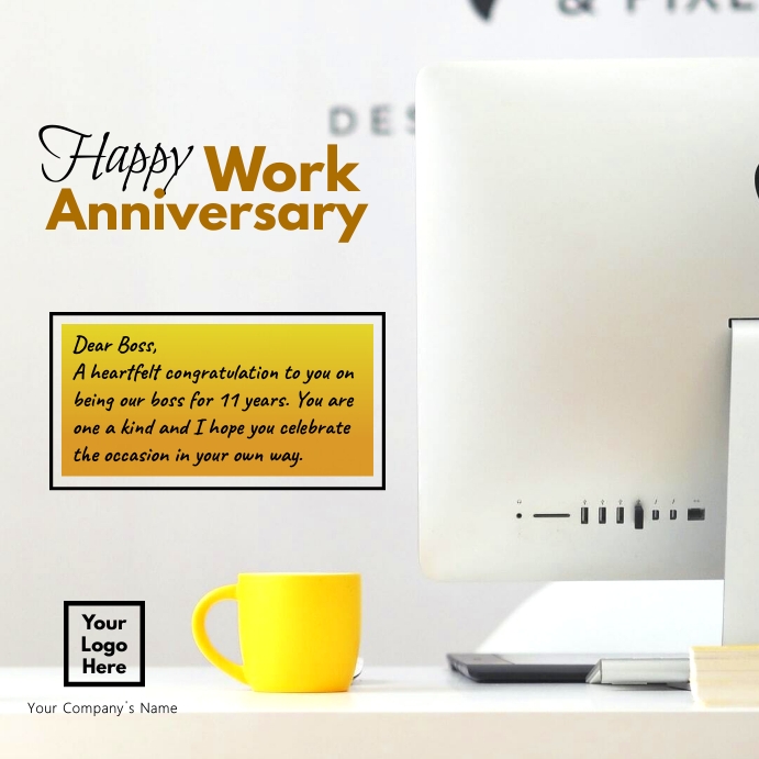 Happy Work Anniversary Messages To Boss Happy Work Anniversary Messages To Boss