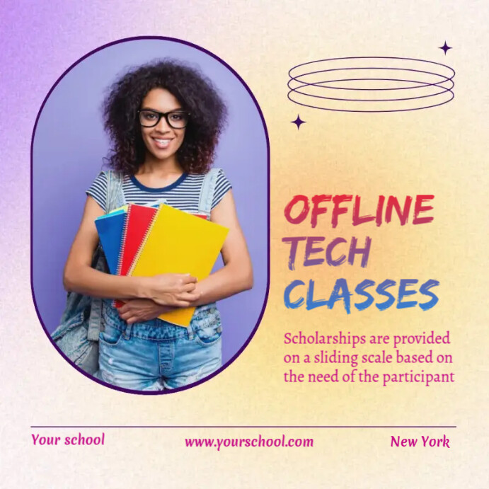 Copy of Offline Tech Classes Templates | PosterMyWall