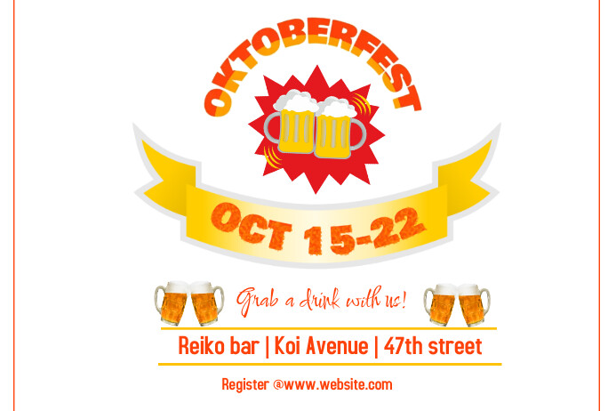 Oktober fest Template | PosterMyWall